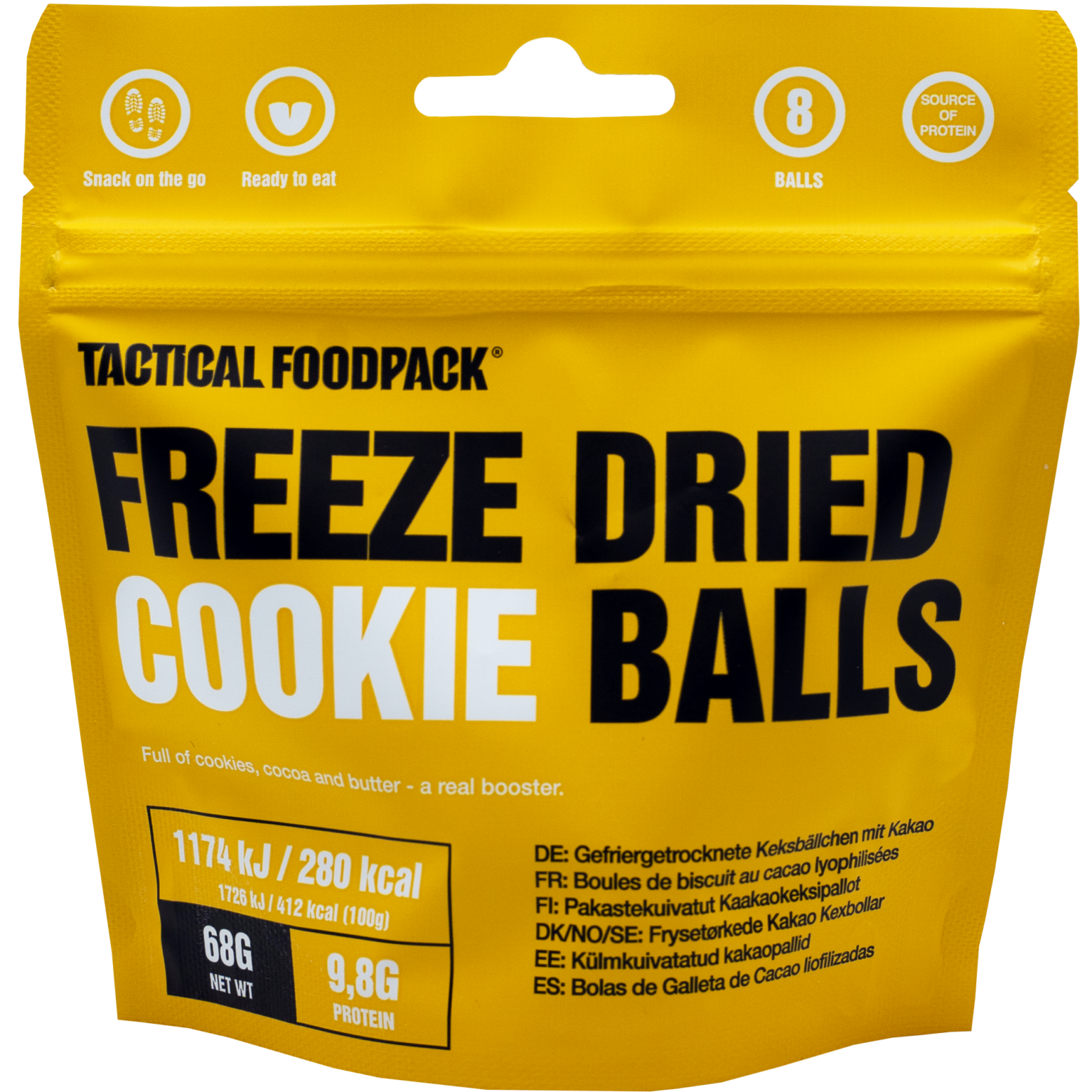 Freeze-dried outdoor food | Tactical Foodpack