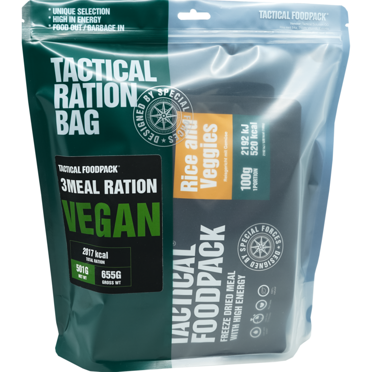 Freeze-dried outdoor food | Tactical Foodpack