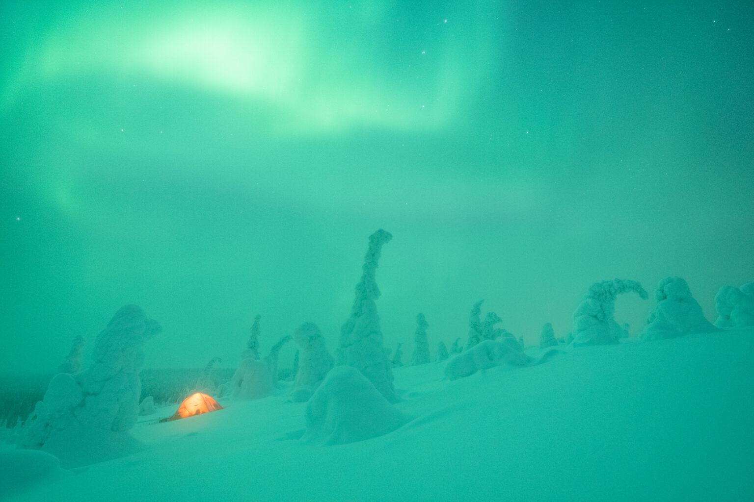 15 days and nights in magical Lapland - Tactical Foodpack