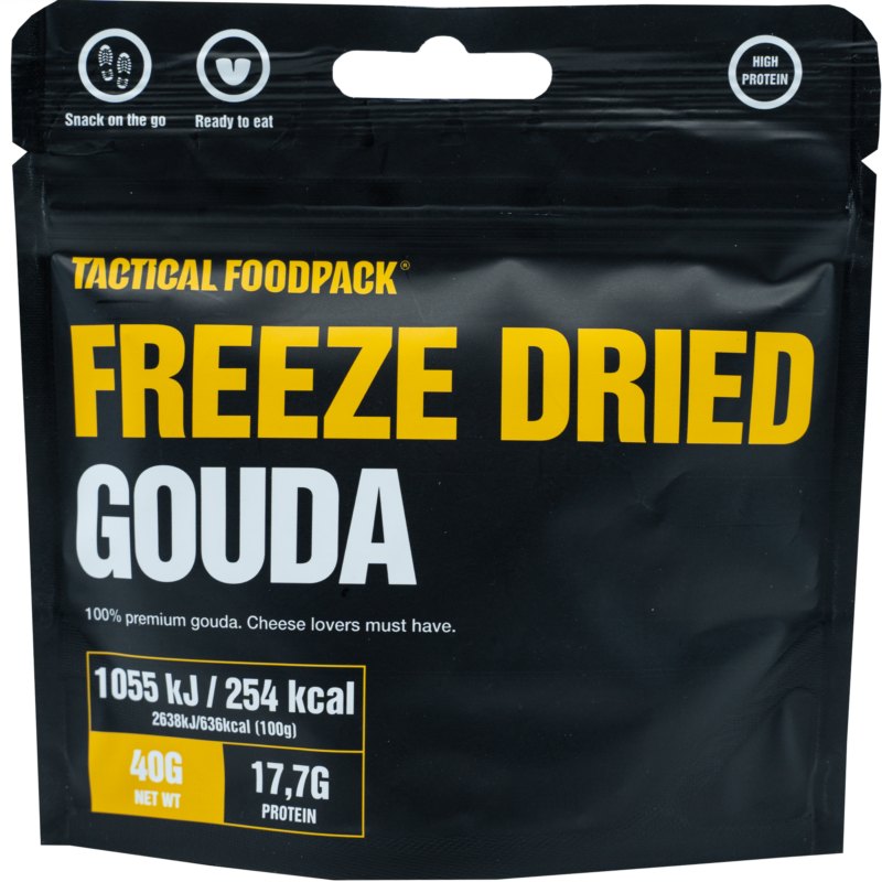 Freeze-Dried Gouda Snacks 40g - Tactical Foodpack