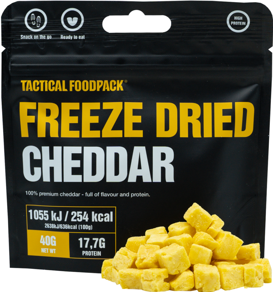Freeze-Dried Cheddar Snacks | Tactical Foodpack
