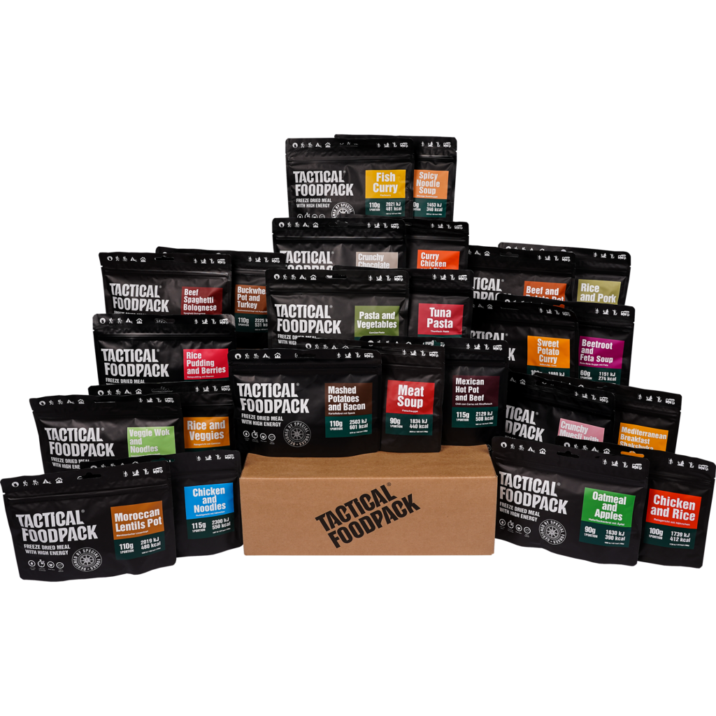 Sample Box Tactical Foodpack