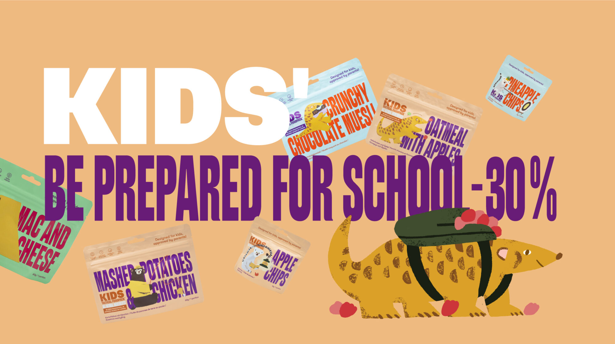 The best Outdoor Food | Tactical Foodpack