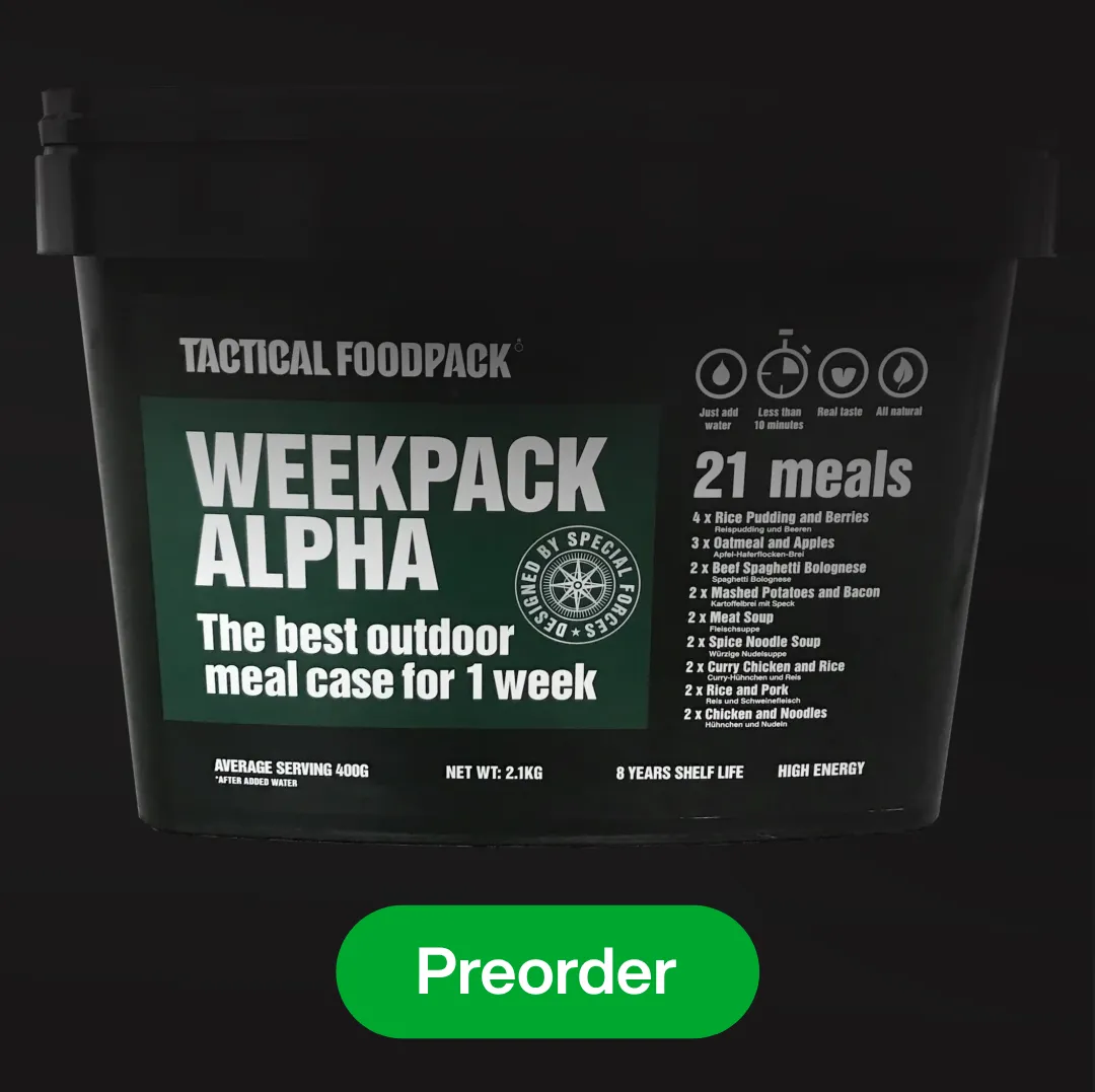 Tactical Foodpack | The best Outdoor Food