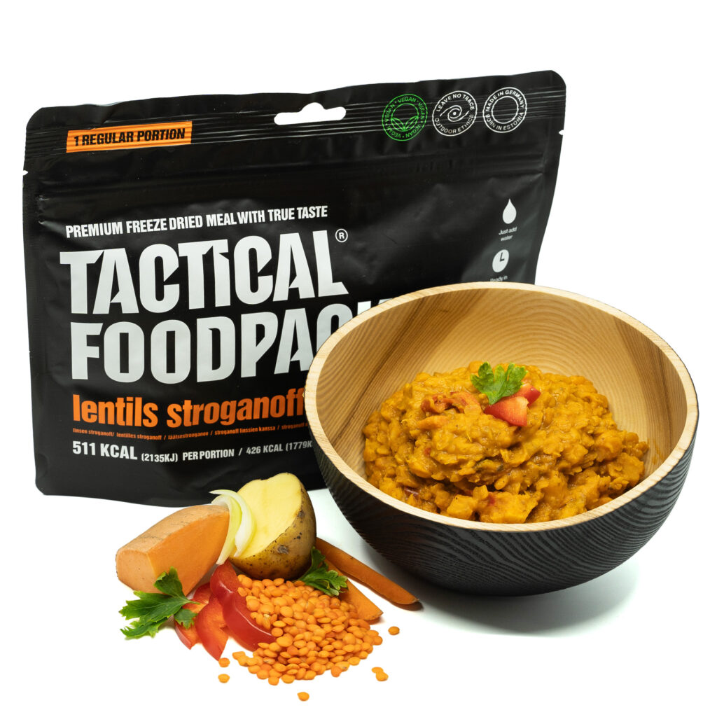 Lentils Stroganoff | Tactical Foodpack