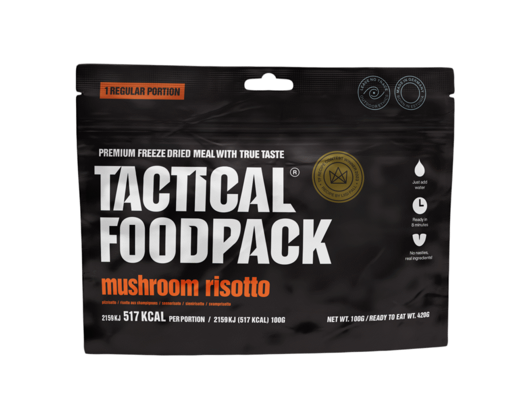 Mushroom Risotto | Tactical Foodpack