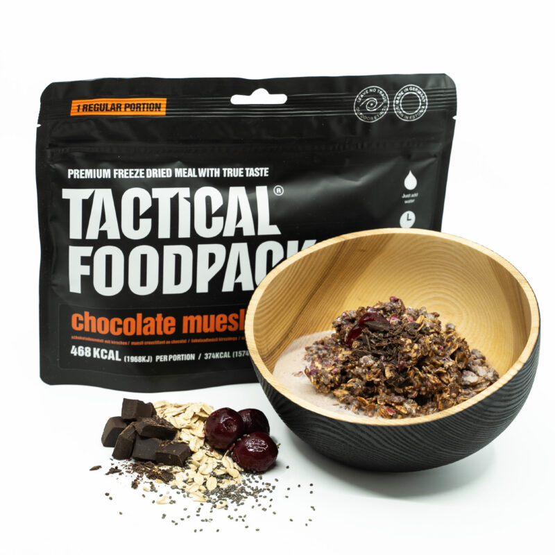 Chocolate Muesli with cherries | Tactical Foodpack