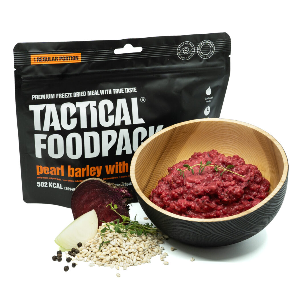 Pearl Barley with Beetroot | Tactical Foodpack