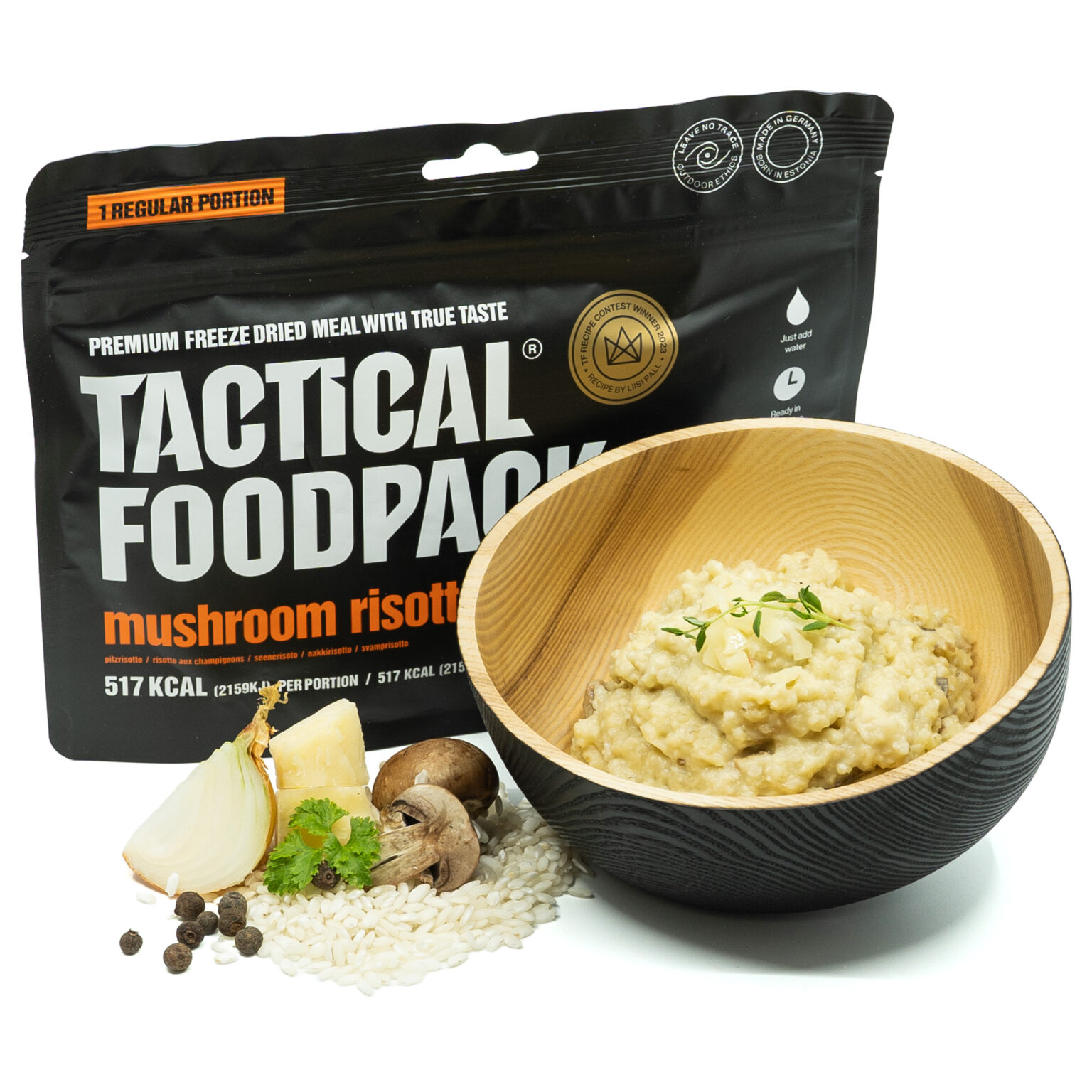 Mushroom Risotto | Tactical Foodpack