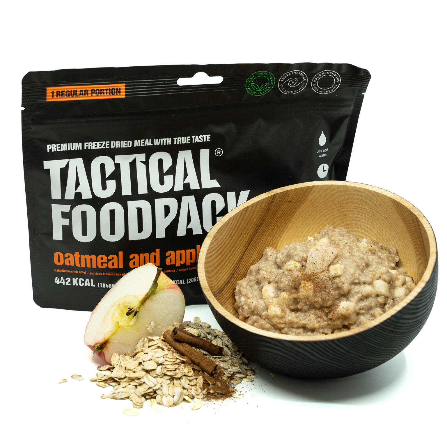 Oatmeal and Apples | Tactical Foodpack